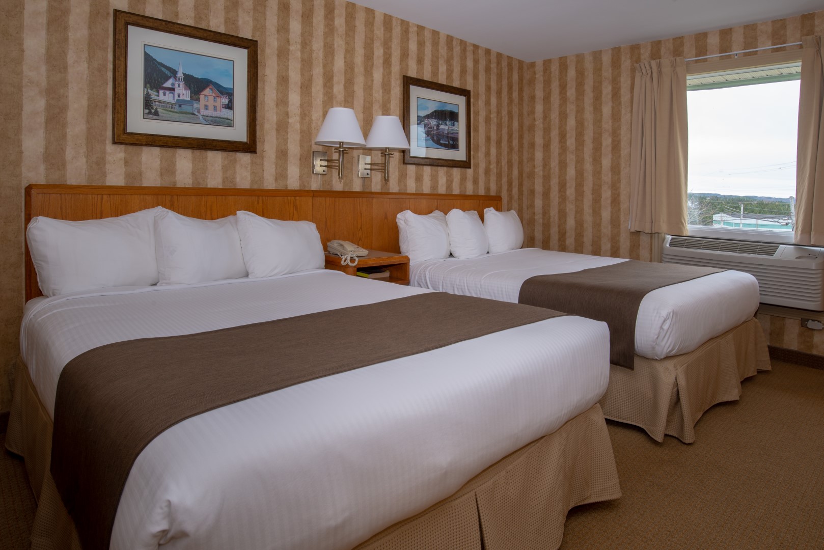 Standard Room (Two Queen-Size Beds) | Marystown Hotel
